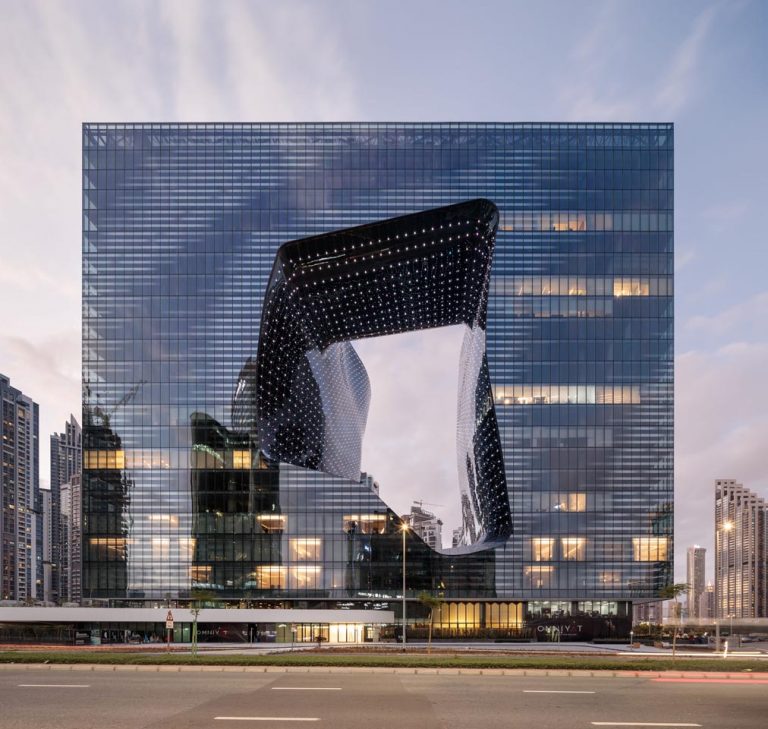 Take a look inside the newly opened ME Dubai hotel by Zaha Hadid