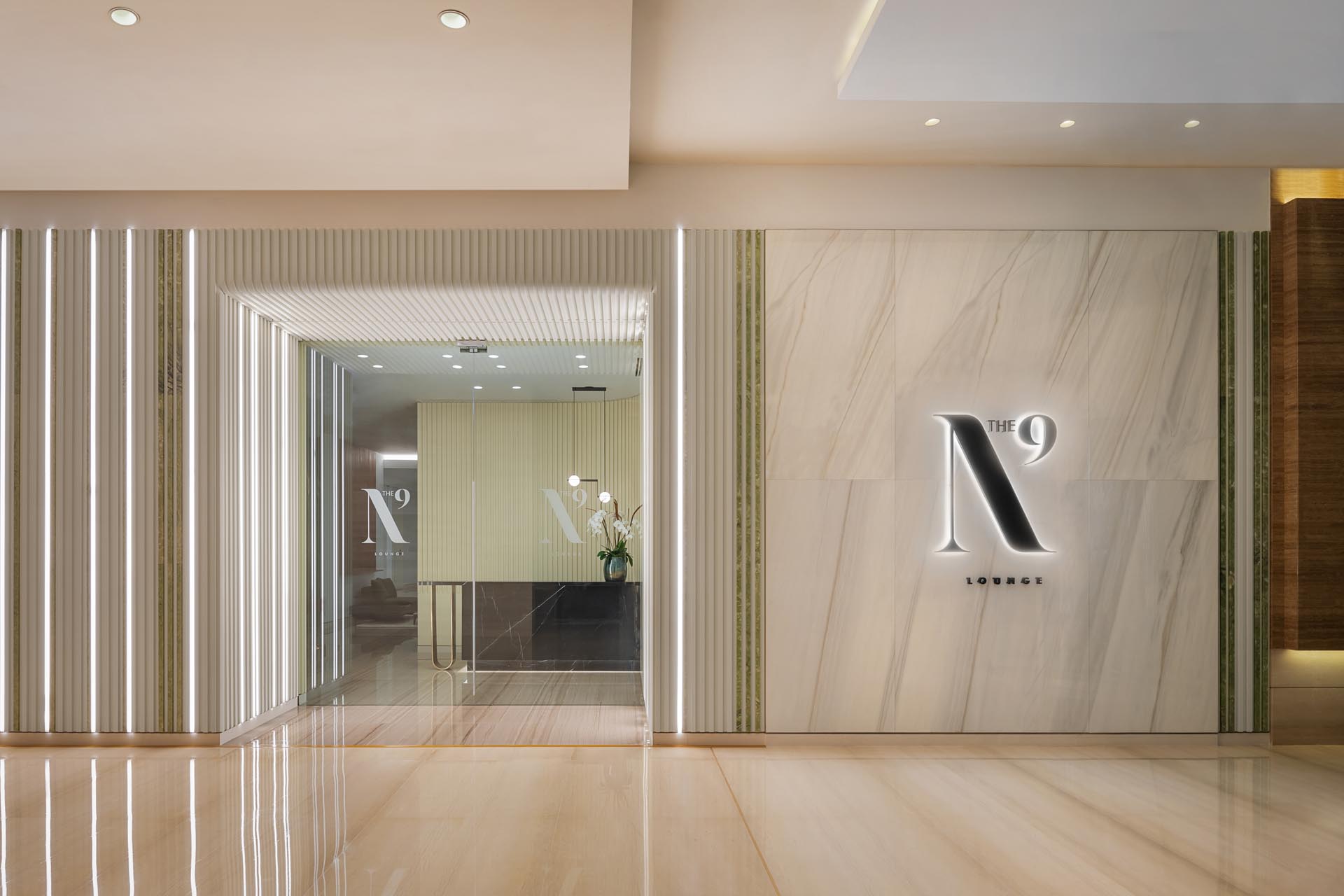 H2R designs The 9, a new private members’ club in Dubai - identity