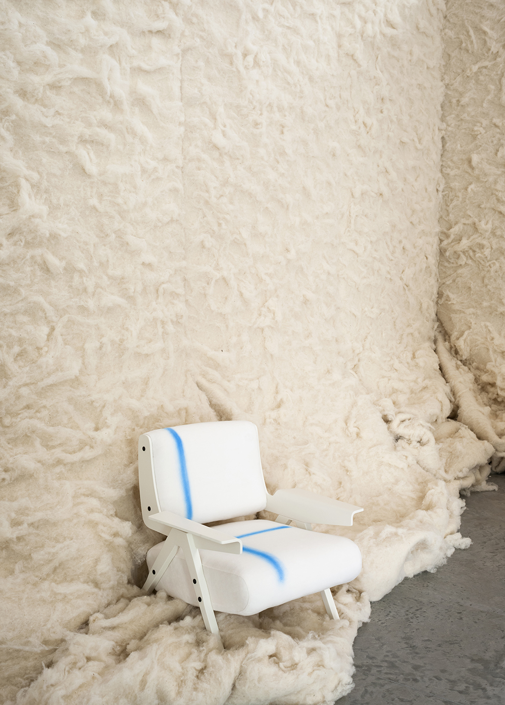 Formafantasma turns Tacchini's sofas inside out with new wool ...
