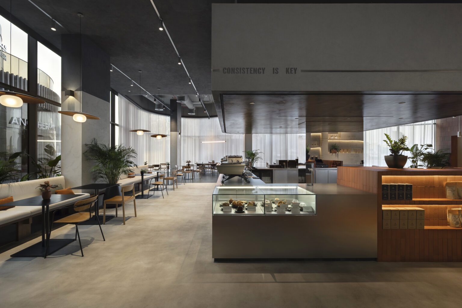 H2R Design blends coffee culture with function in Brew - identity