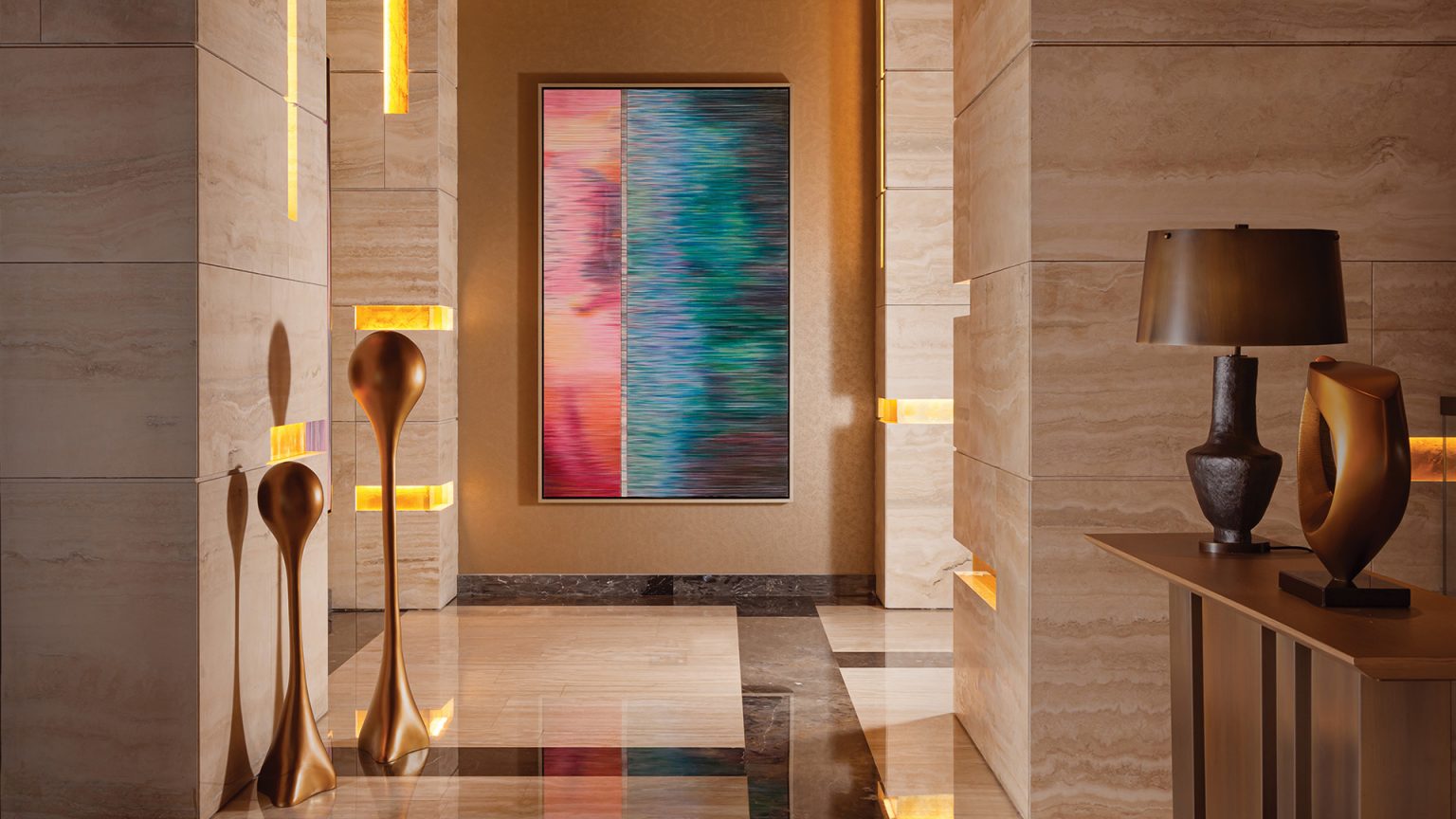 Kristina Zanic Consultants designs the Ritz Carlton Baku entry with ...