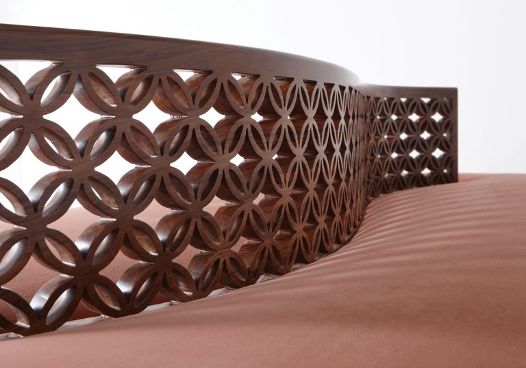 id most wanted: Arabesque bench by Nada Debs - identity