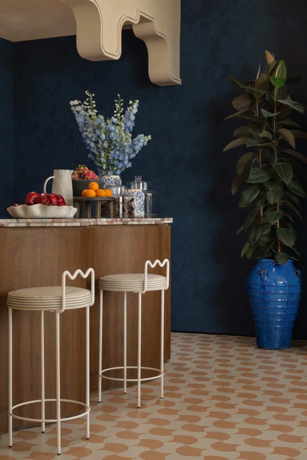 Design take: wave - Mediterranean - Haven - Dubai - identity