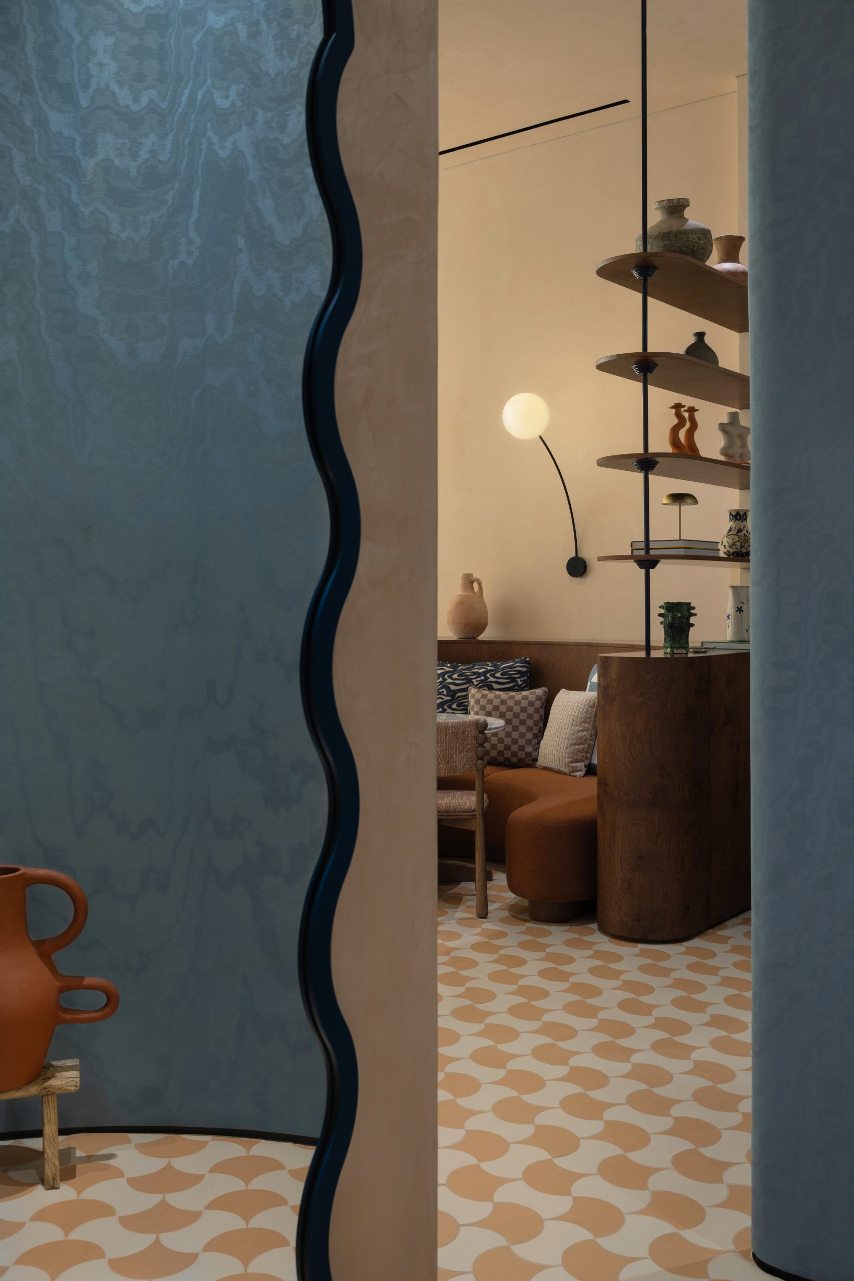 Design take: wave - Mediterranean - Haven - Dubai - identity